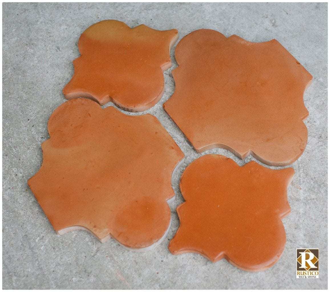 Rustico Tile's Riviera Pattern in Handmade Terracotta Tile Flooring ...